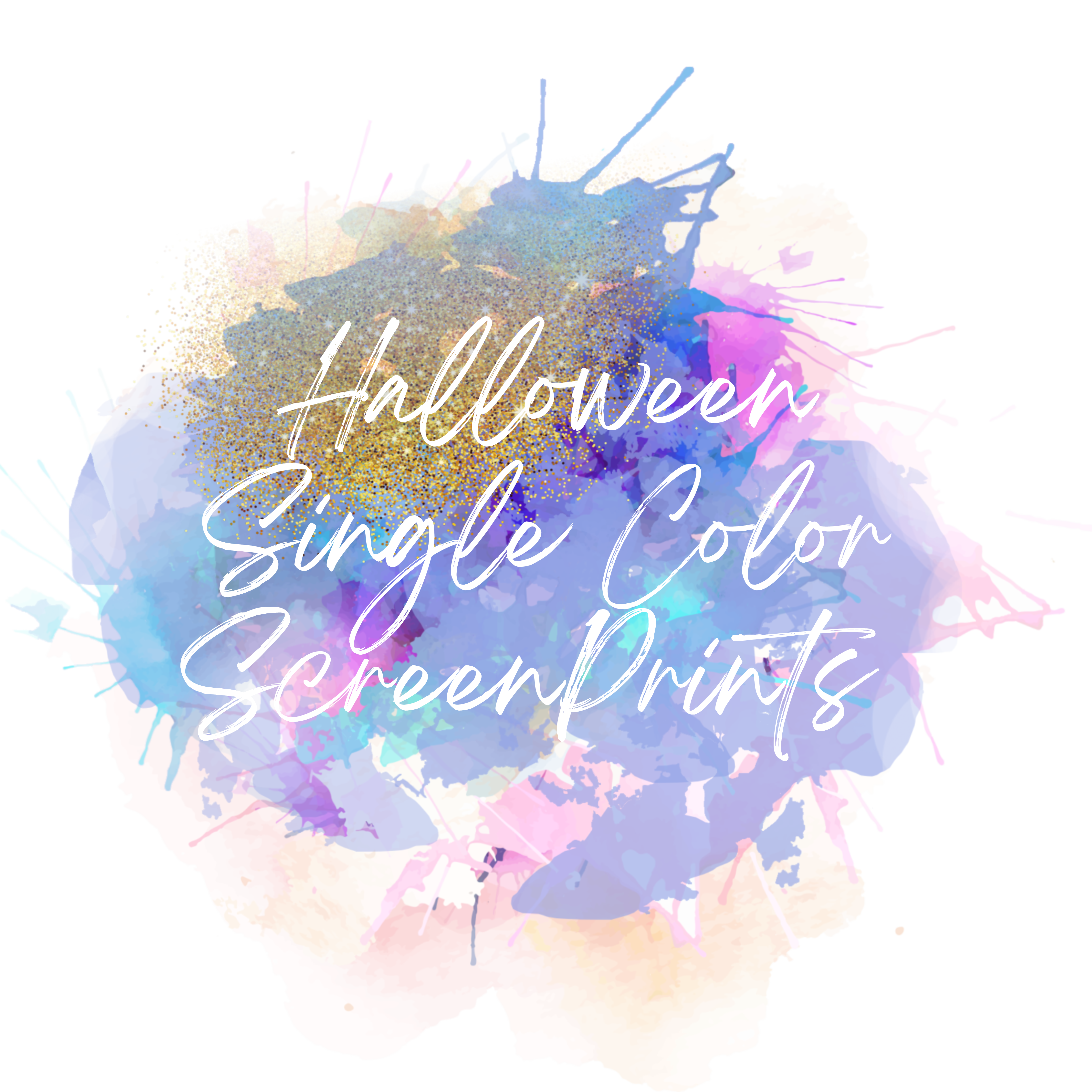 Halloween Single Color Screen Print Transfers – Perfect Image Transfers ...